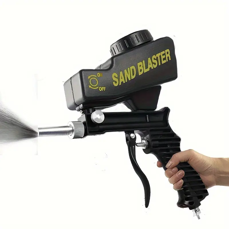 Portable Gravity Sandblasting Gun Pneumatic Sandblasting Set Rust Proof ... Portable Gravity Sandblasting Gun Pneumatic Sandblasting Set Rust Proof ...