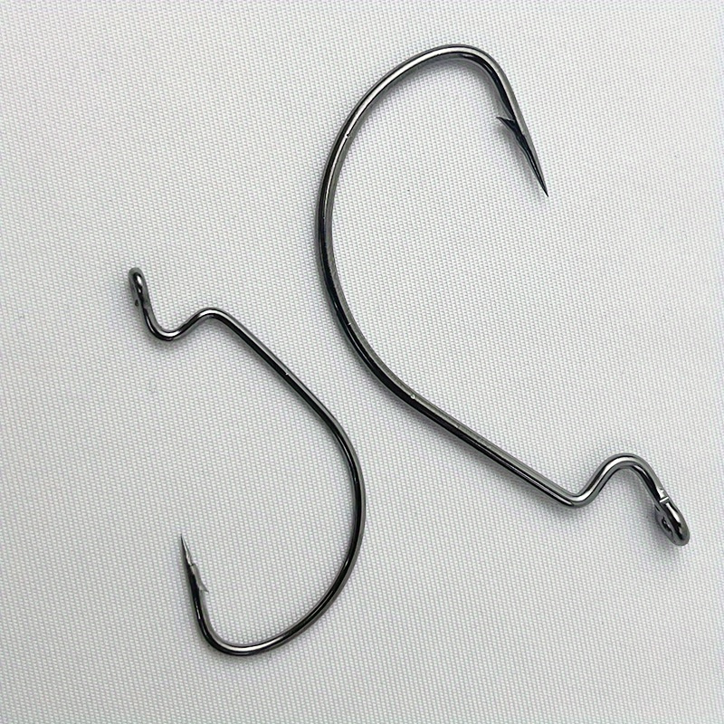 High Carbon Steel Wide Hook Deep Fishing Hooks - Temu Canada