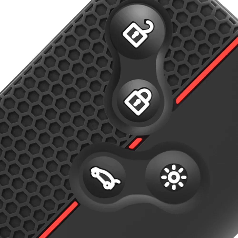 Silicone Remote Key Case Cover 2 3 Scenic - Temu Canada