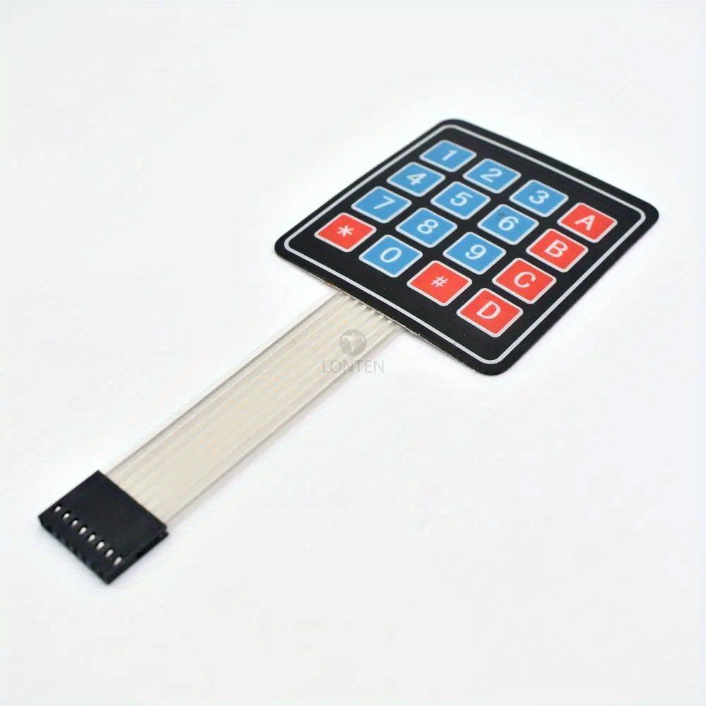 44 Matrix Array 16 Key Membrane Switch Temu 