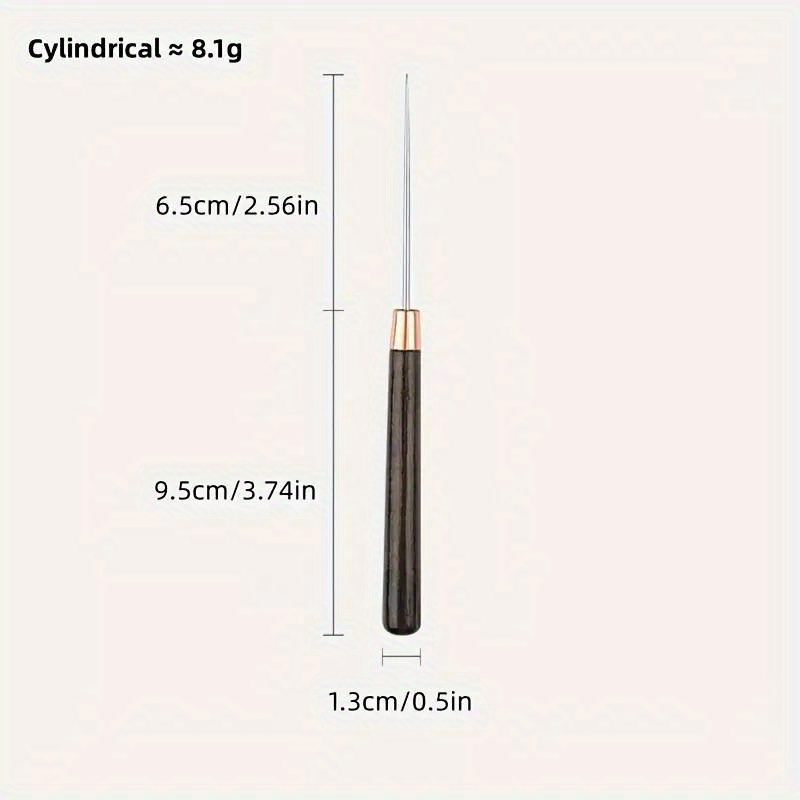 Gourd Shaped Solid Steel Cone Needles Awls Manual Sewing - Temu