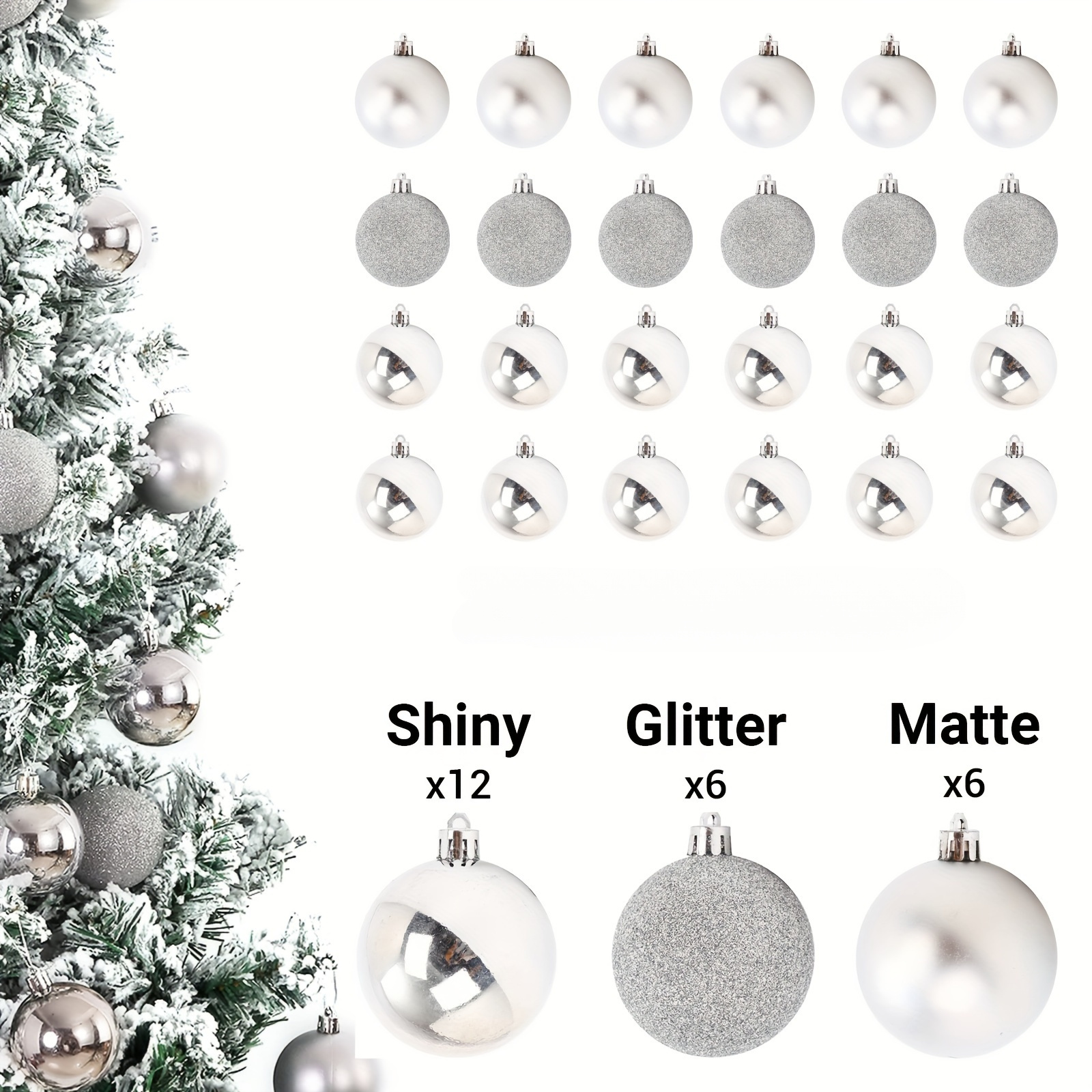 Christmas Ball Christmas Decoration Christmas Tree - Temu United Kingdom