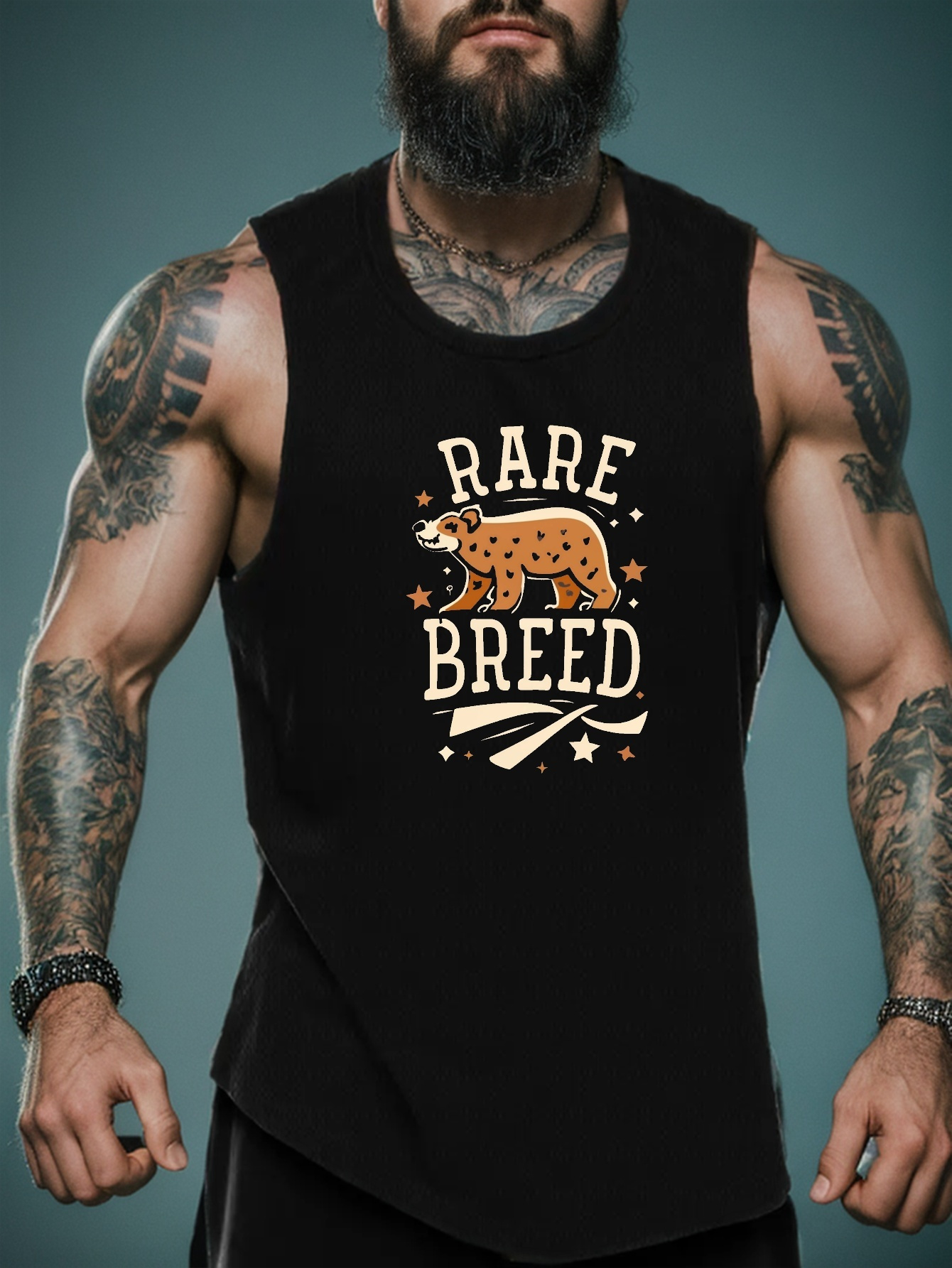 Rare Breed Print A shirt Tanks Sleeveless Tank Top Men's - Temu Australia