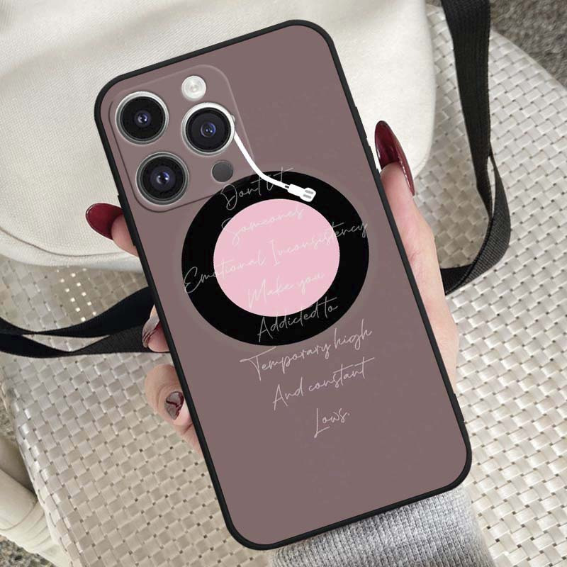 Music Player Tpu Soft Silicon Matte Protective Phone Case - Temu Canada