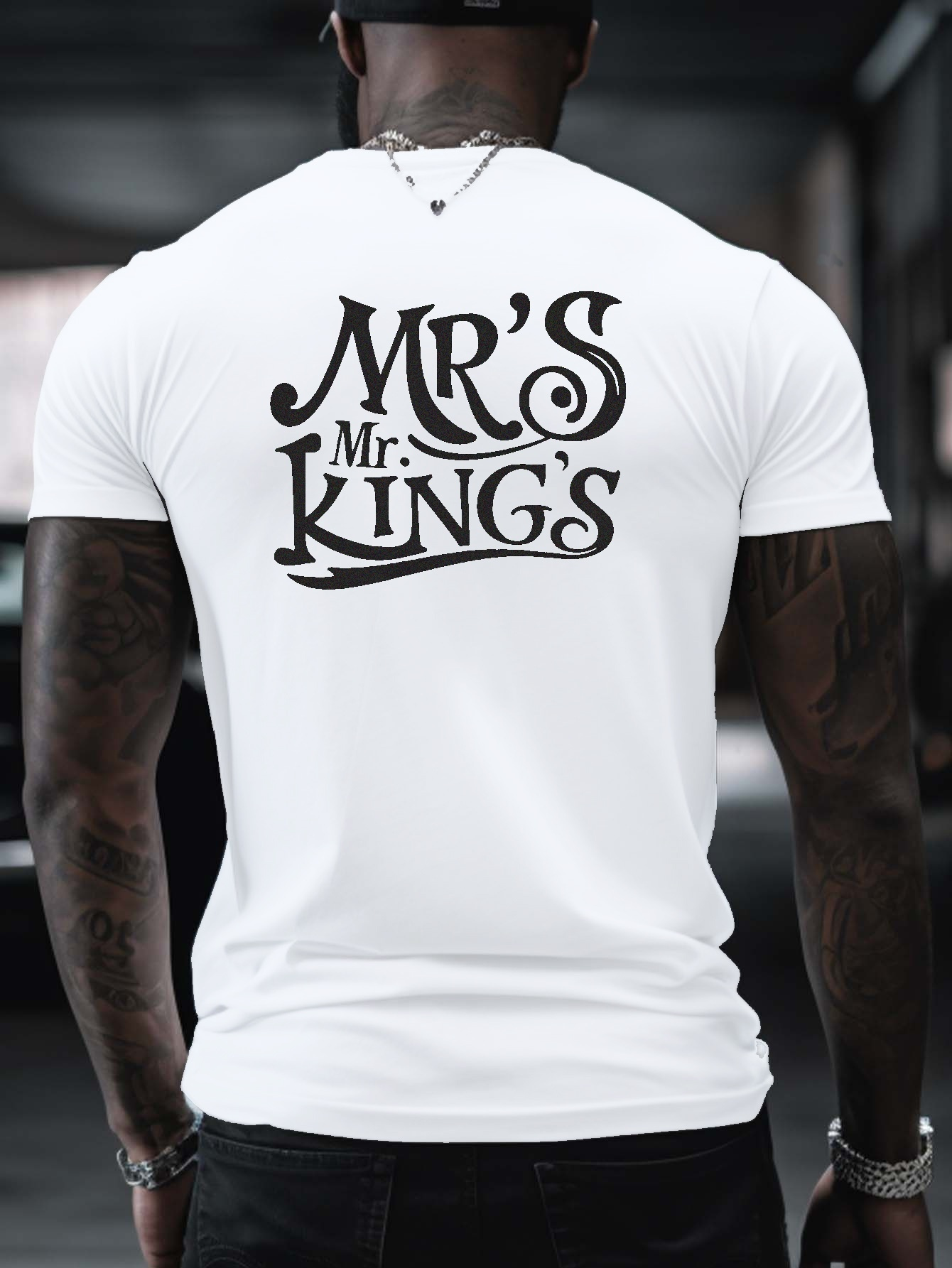 Mr King's Creative Alphabet Print Men's Casual Daily Short - Temu Canada