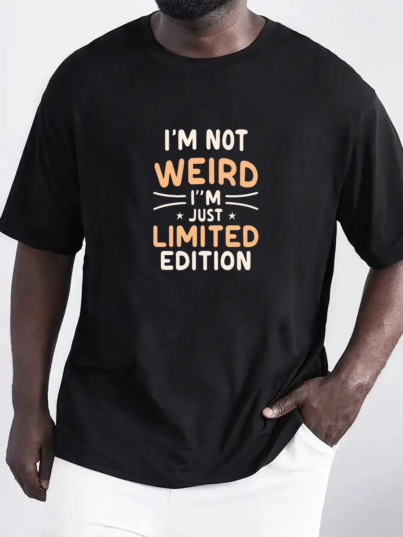 'm Weird 'm Limited Edition Print T Shirt Tees Men Casual - Temu Australia