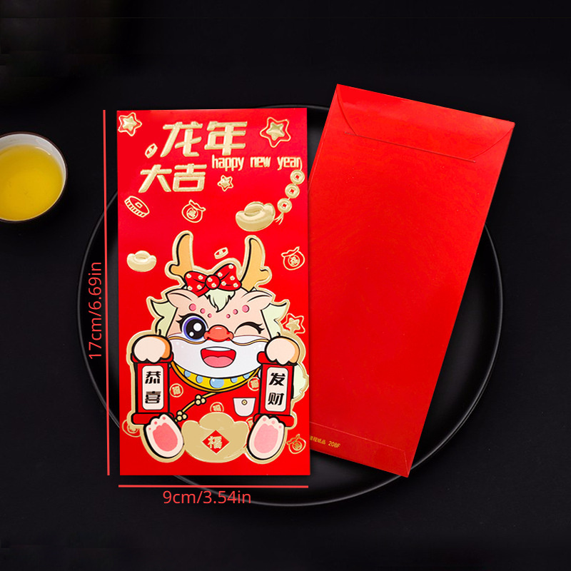 bag year dragon creative red envelopes cartoon zodiac - Temu