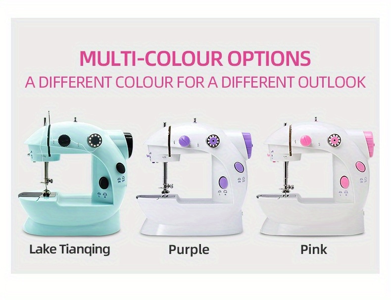 Home Sewing Machine, Electric Mini Sewing Machine - Multifunctional ...
