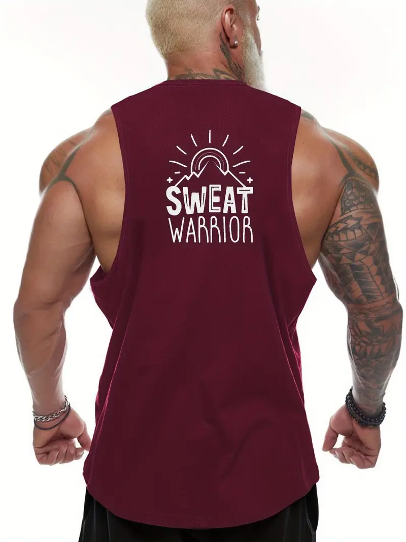 Plus Size Sweat Warrior Print Gym Quick Dry Breathable Comfy Temu Australia