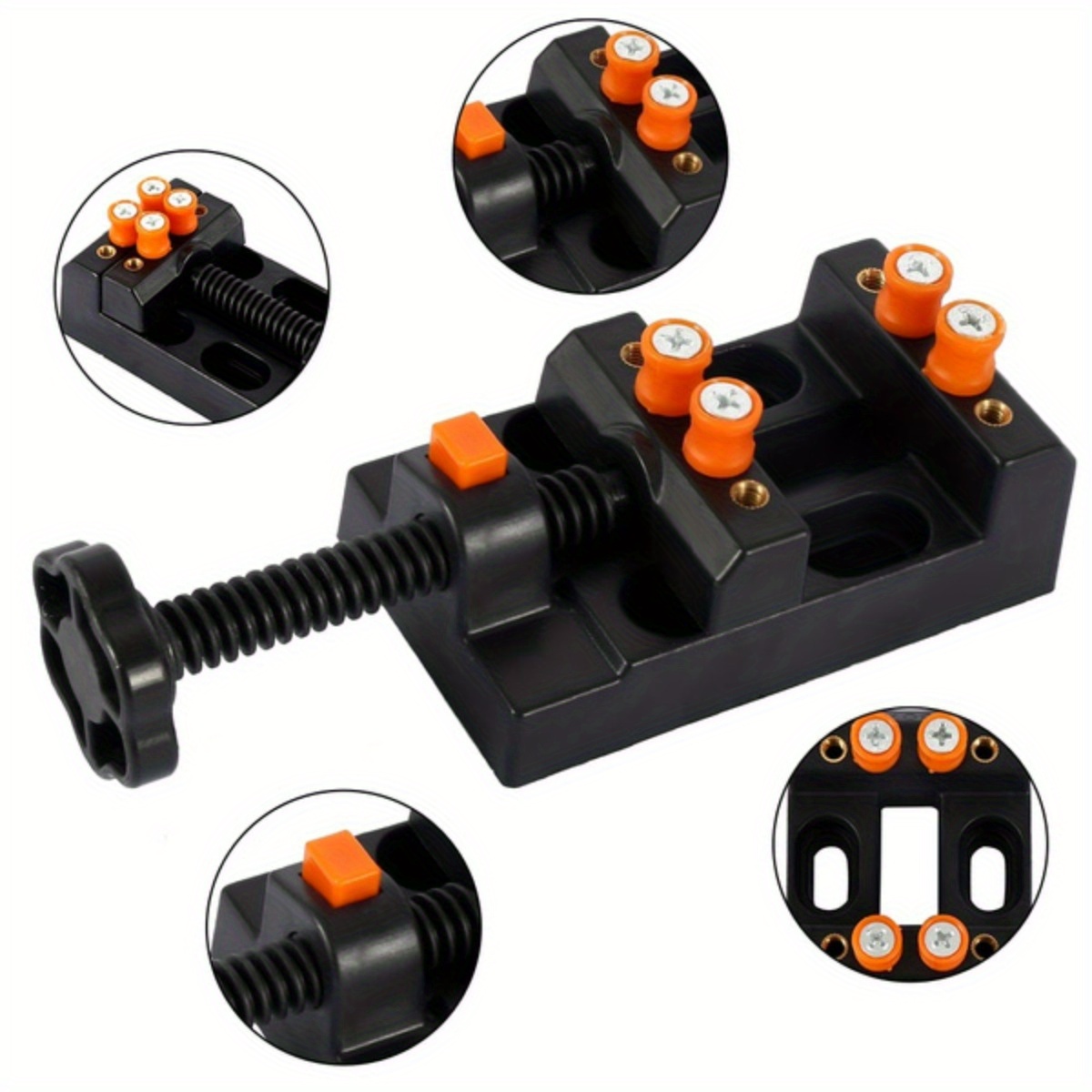 Mini Drill Press Vise Clamp Table Bench Nuclear - Temu