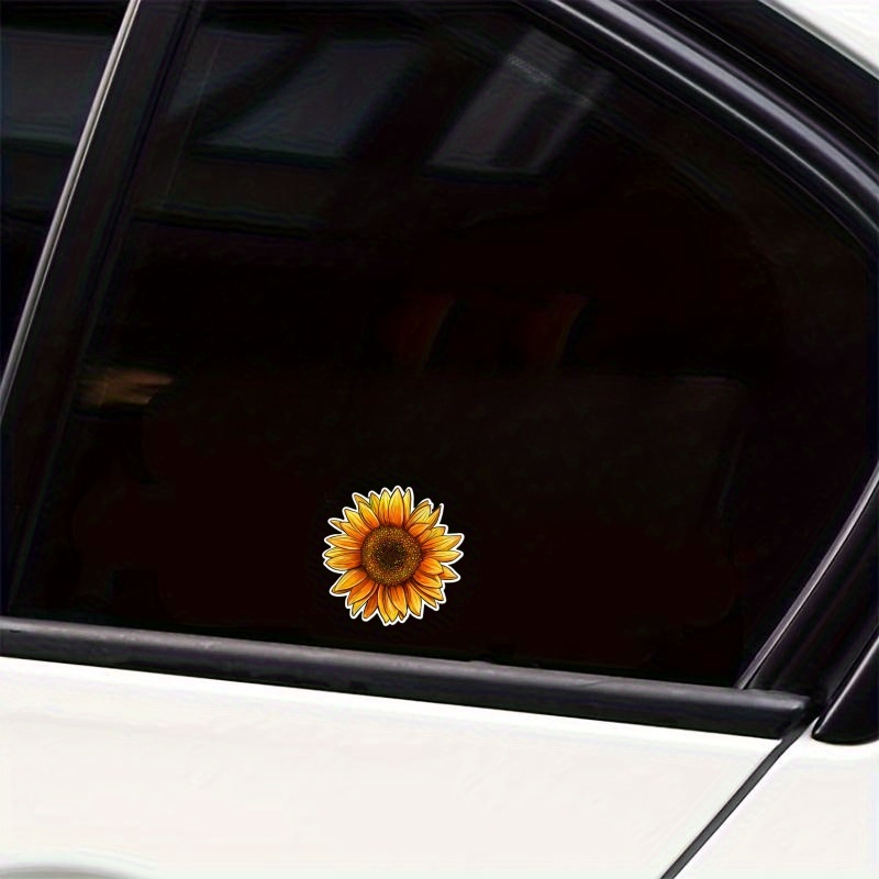 Energy Sunflower Vinyl Car Decal Sticker Laptop - Temu
