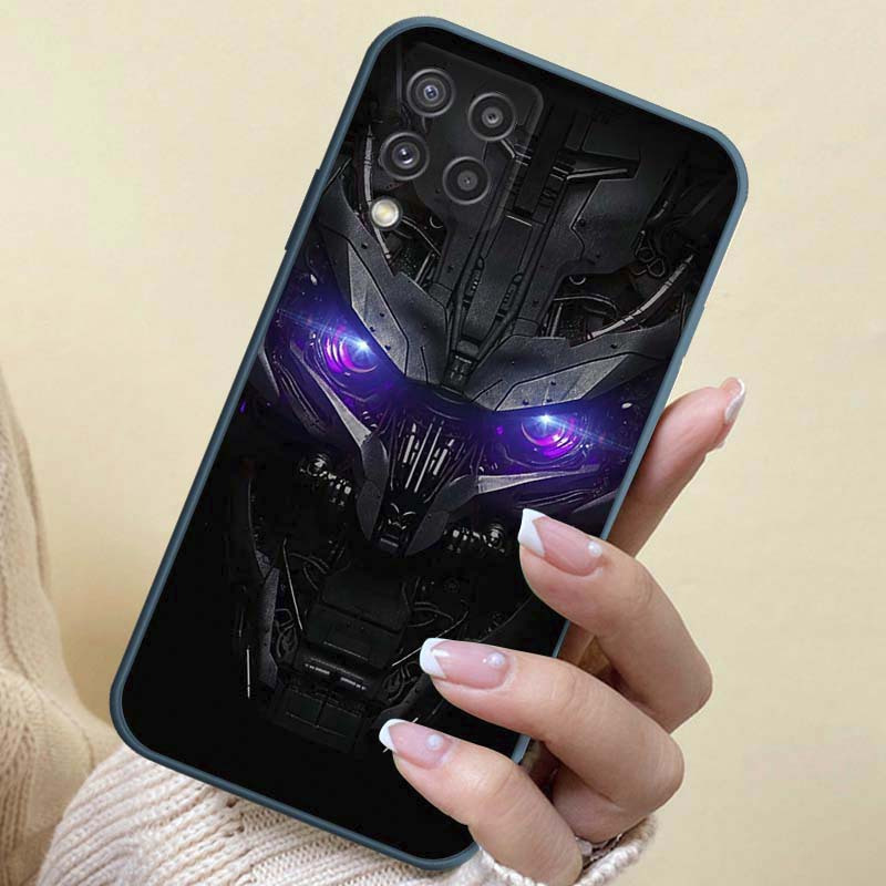 Black Mechanical Wolf Head Tpu Soft Protective Phone Case - Temu Australia