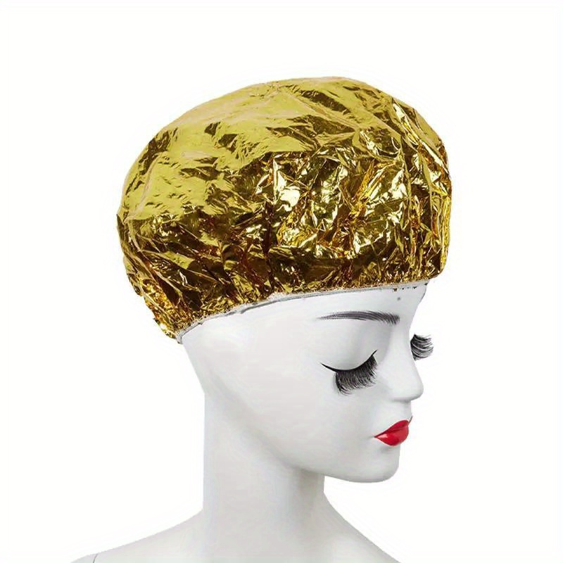 tin foil cap aluminum foil deep conditioning hat waterproof Temu United Kingdom