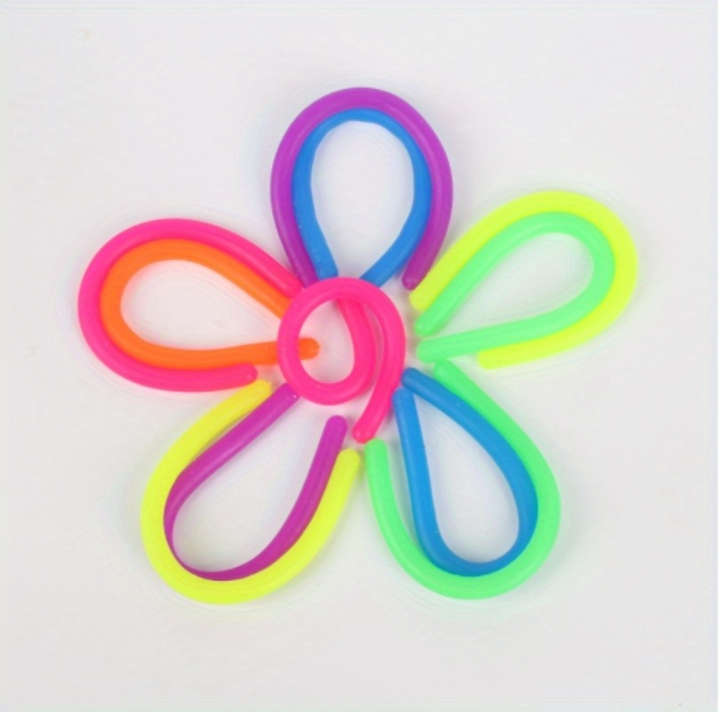 Stress Relief Toy Anti Fidget Soft Glue Elastic Rope Anti - Temu
