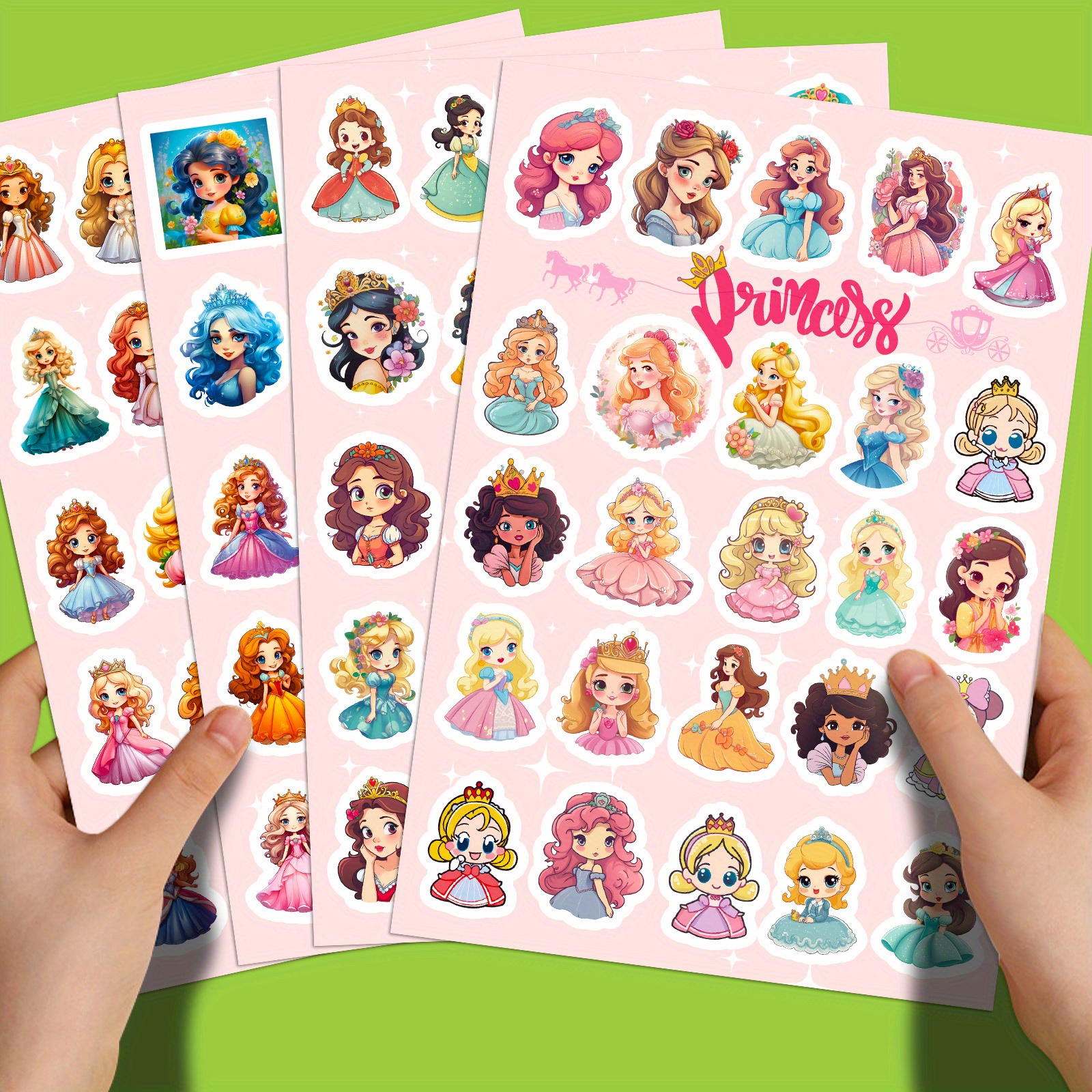 Lovely Princess Waterproof Diy Creative Vinyl Stickers trunk - Temu Canada