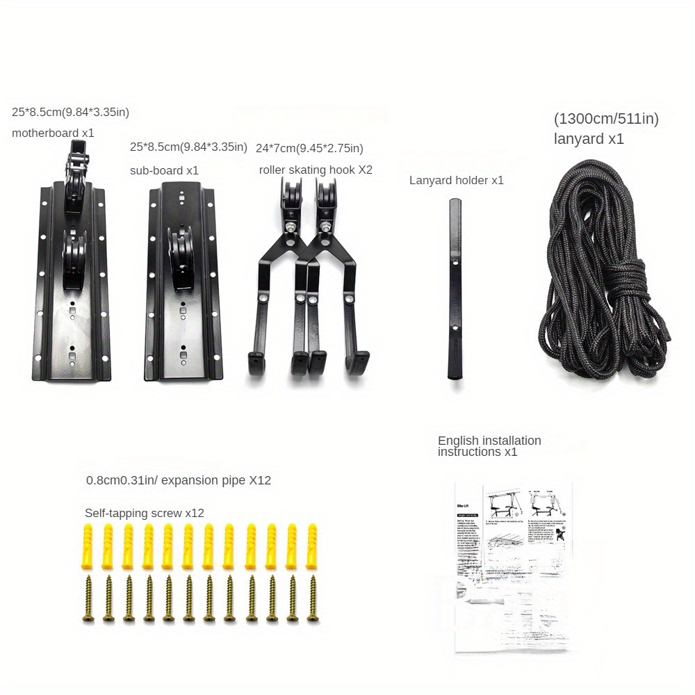 Heavy Duty Kayak Bike Lift Ceiling Mounted Mountain Bike - Temu