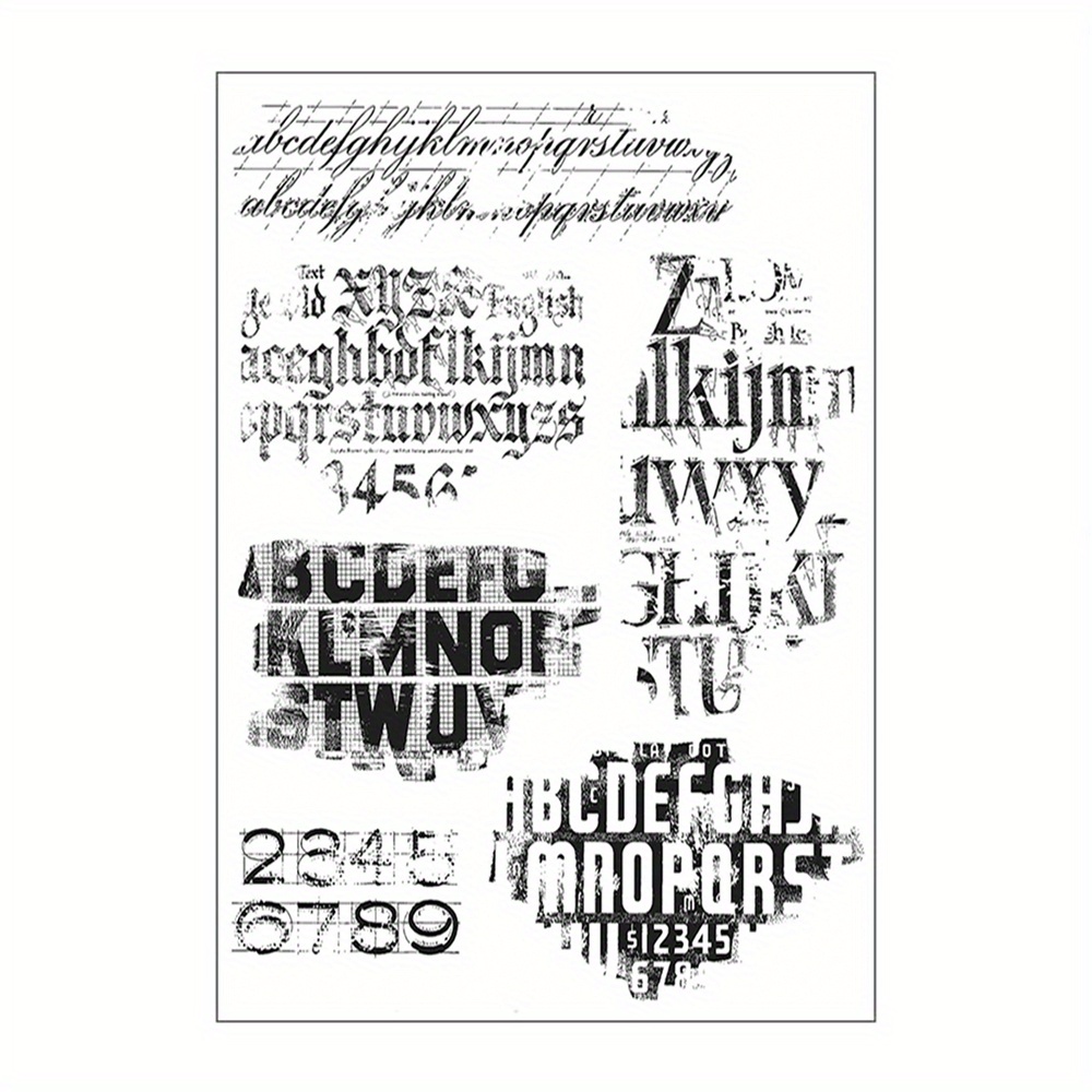 Transparent Rubber Seal Stamps Retro Rubber Clear Stamp - Temu