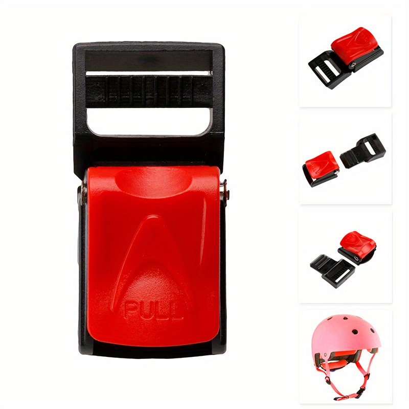 1 3 5pcs motorcycle black helmets le chin strap quick release le | Temu ...