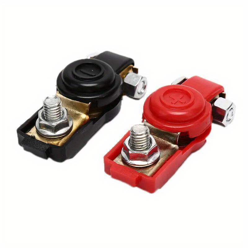 12V Battery Terminals Clamps for Car Boat Motorcycle Positive Negative Electrode Quick Release Connector