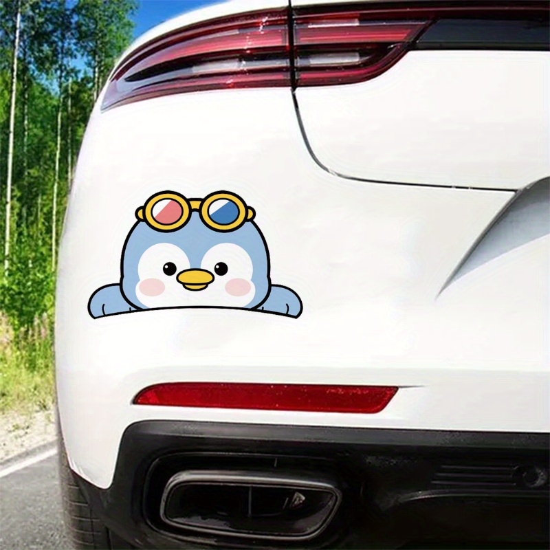 Lovely Penguin Car Sticker Laptop Water Bottle Car Truck - Temu Australia