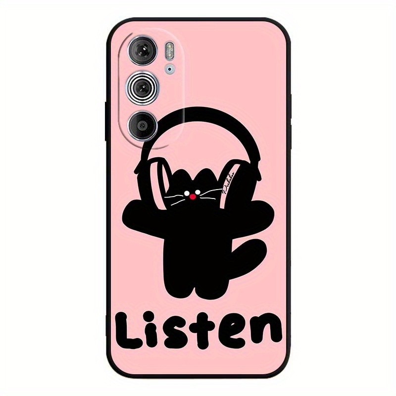Cat Music Design Tpu Soft Matte Moto - Temu Australia