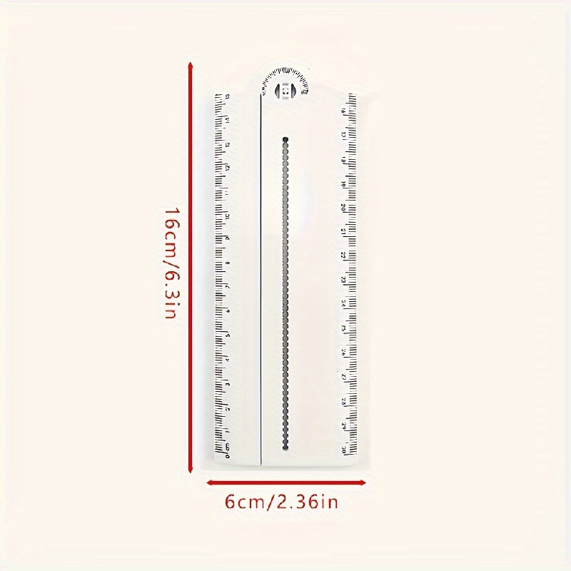 multifunctional folding geometric painting ruler portable - Temu Australia