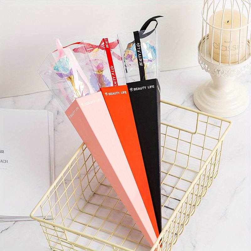 Golden Foil Rose Everlasting Flower Artificial Forever Rose - Temu ...