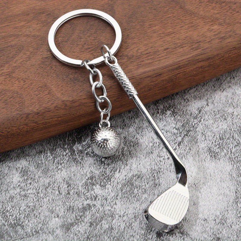1pc Golf Keychain Keyring Metal Bag Pendant - Sports & Outdoors - Temu ...