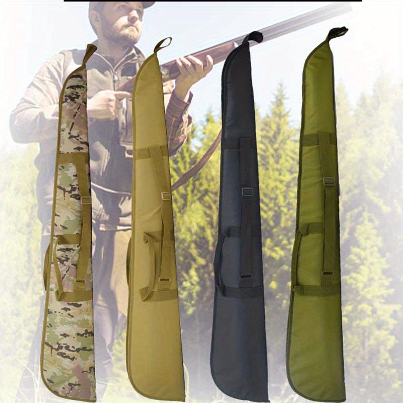 Rifle Bag Heavy Duty Rifle Shotgun Carry Bag Outdoor Airsoft - Temu