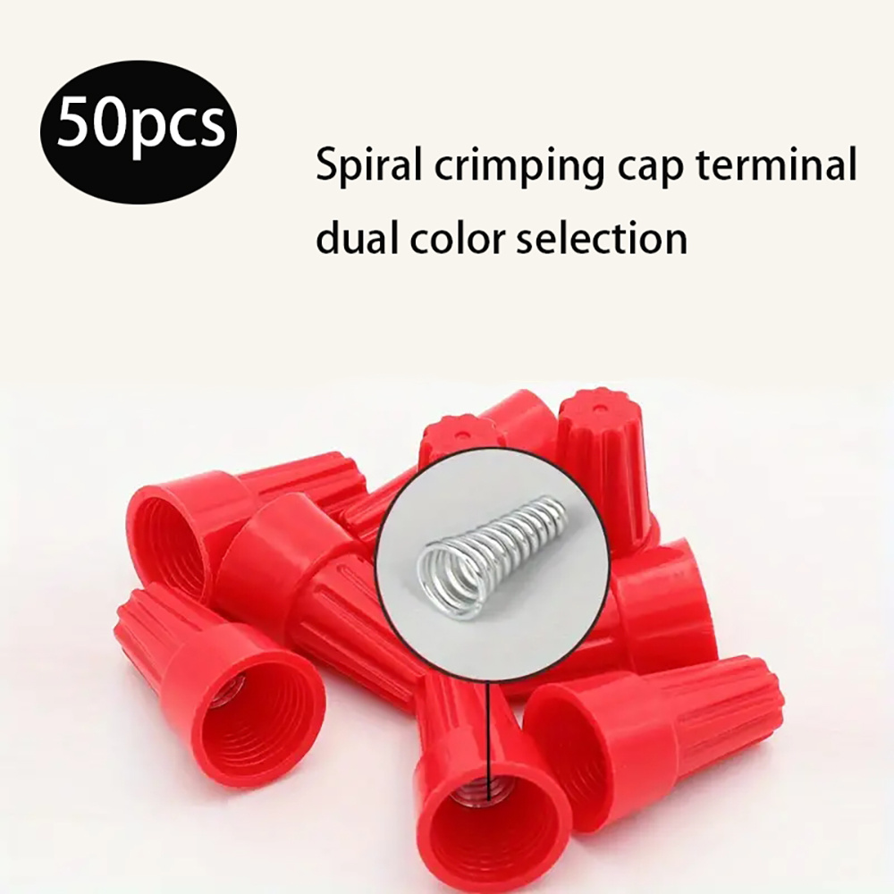 Spring Type Spiral Terminal Wire Quick Connector - Temu Australia