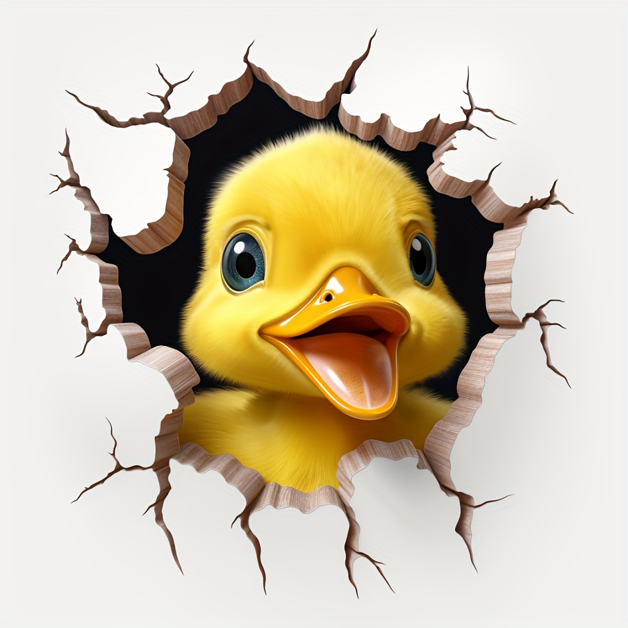 1 Duck Stickers Wall Fridge Car Motorcycle - Temu Canada
