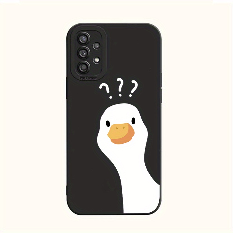 Cartoon Duck Graphic Protective Shockproof Phone Case Galaxy - Temu Denmark