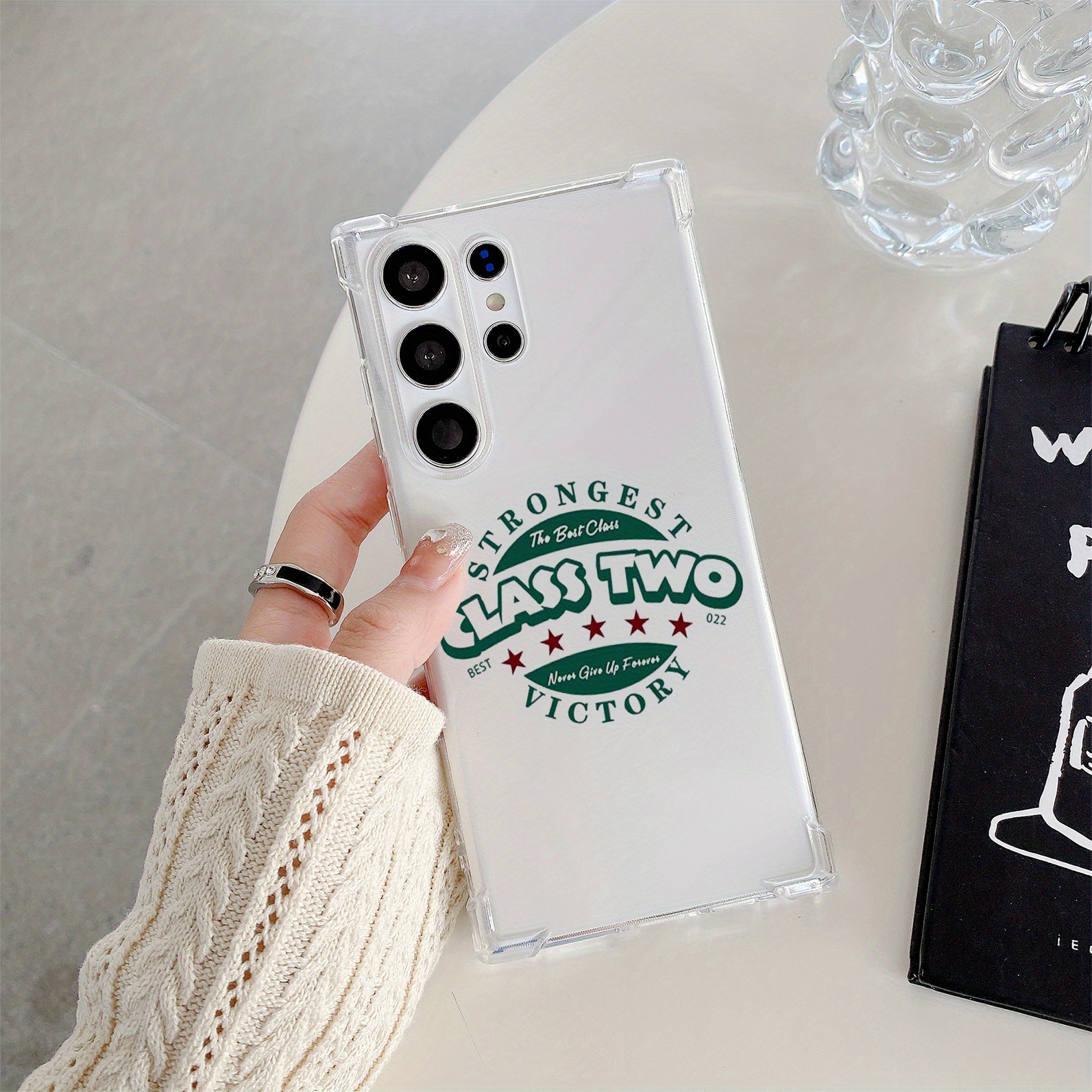 letters graphic protective phone case 23/f22/j2 - Temu New Zealand