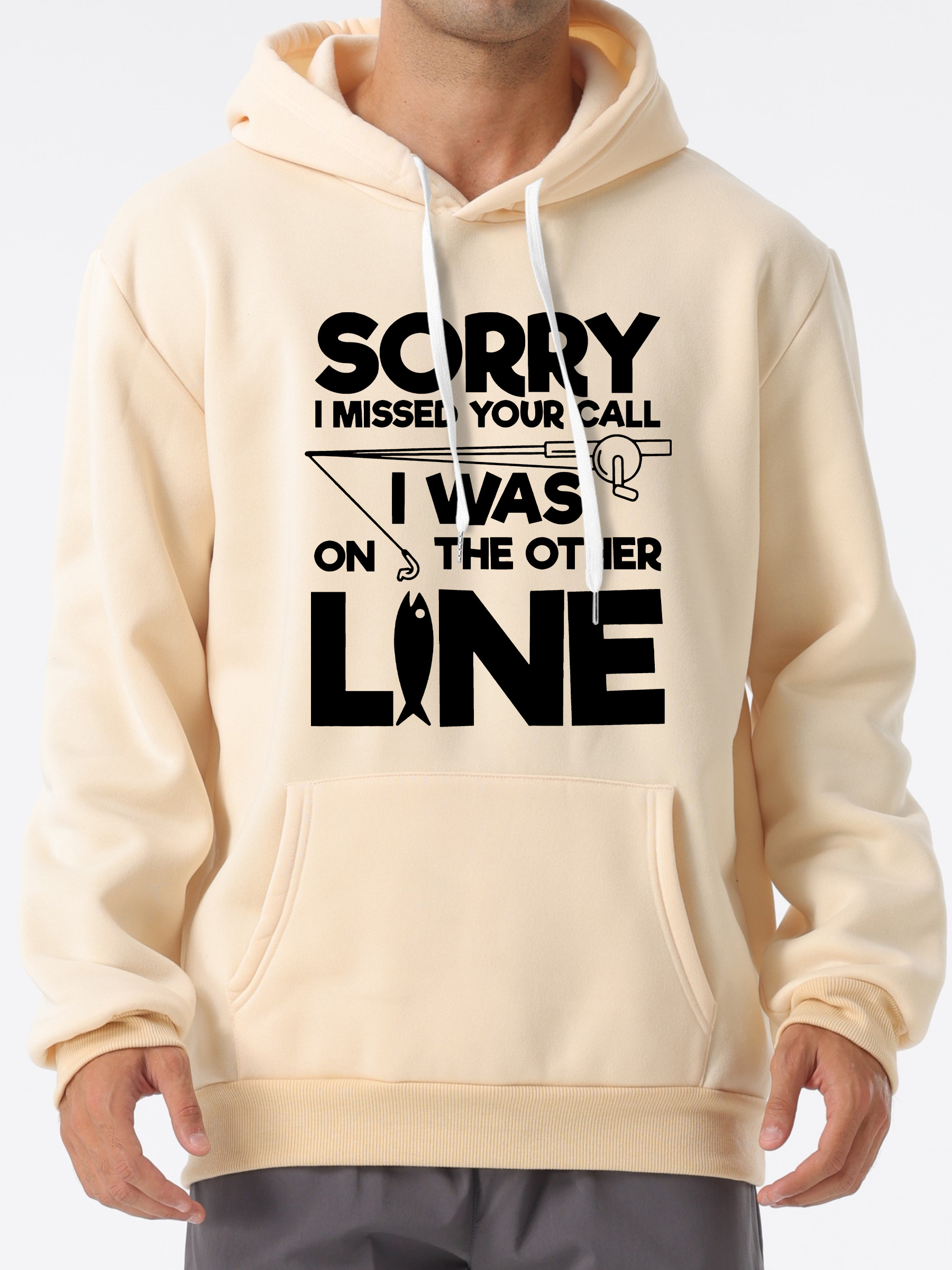Letters Print Hoodie Cool Hoodies Men Men's Casual Pullover - Temu ...