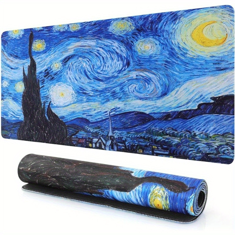 Large Gaming Mouse Pad Classic Starry Flickering Night Sky - Temu ...