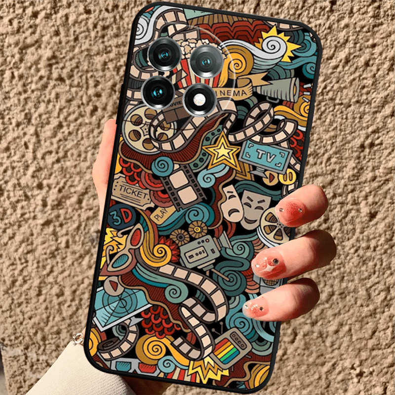 Fashion Print Tpu Protective Silicon Soft Shockproof Phone - Temu New ...