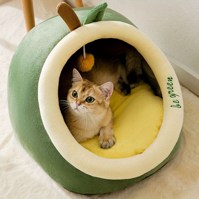 Warm Pet Cage Soft Cats Small Dogs Easy Disassemble - Temu