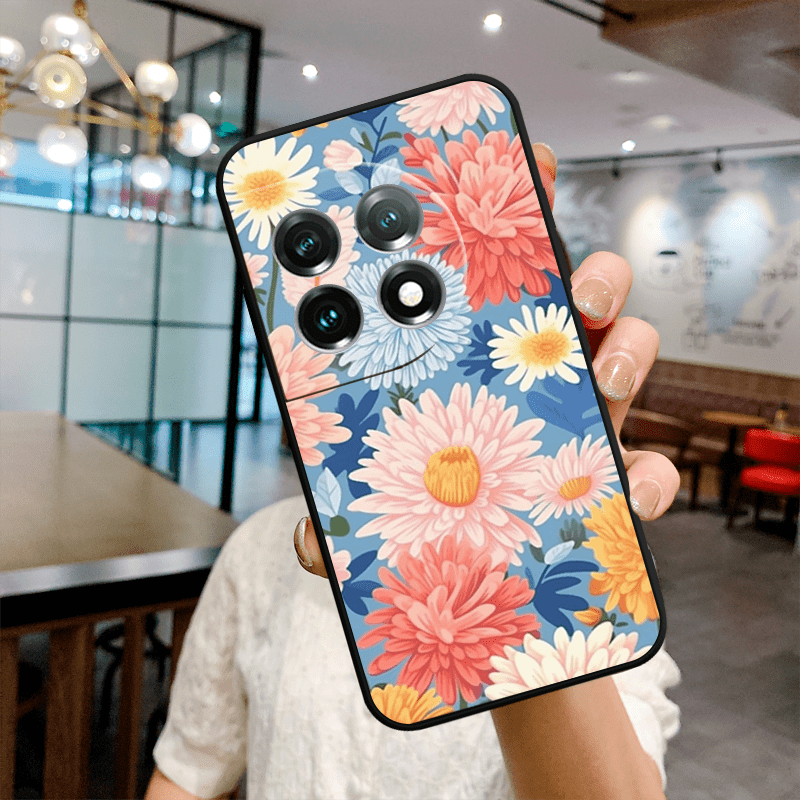 Cute Flower Tpu Protective Silicon Soft Phone Case Oneplus - Temu Australia