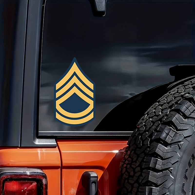 Designs Army Sergeant First Class E7 Premium Quality Vinyl - Temu
