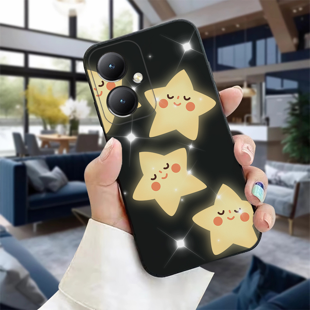 Cute Five pointed Star Phone Case Iqoo 7/iqoo Neo 7/iqoo - Temu Australia