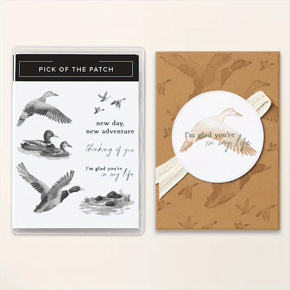 Funny Ducks Lighthouse Stamps And Cutting Dies Diy - Temu