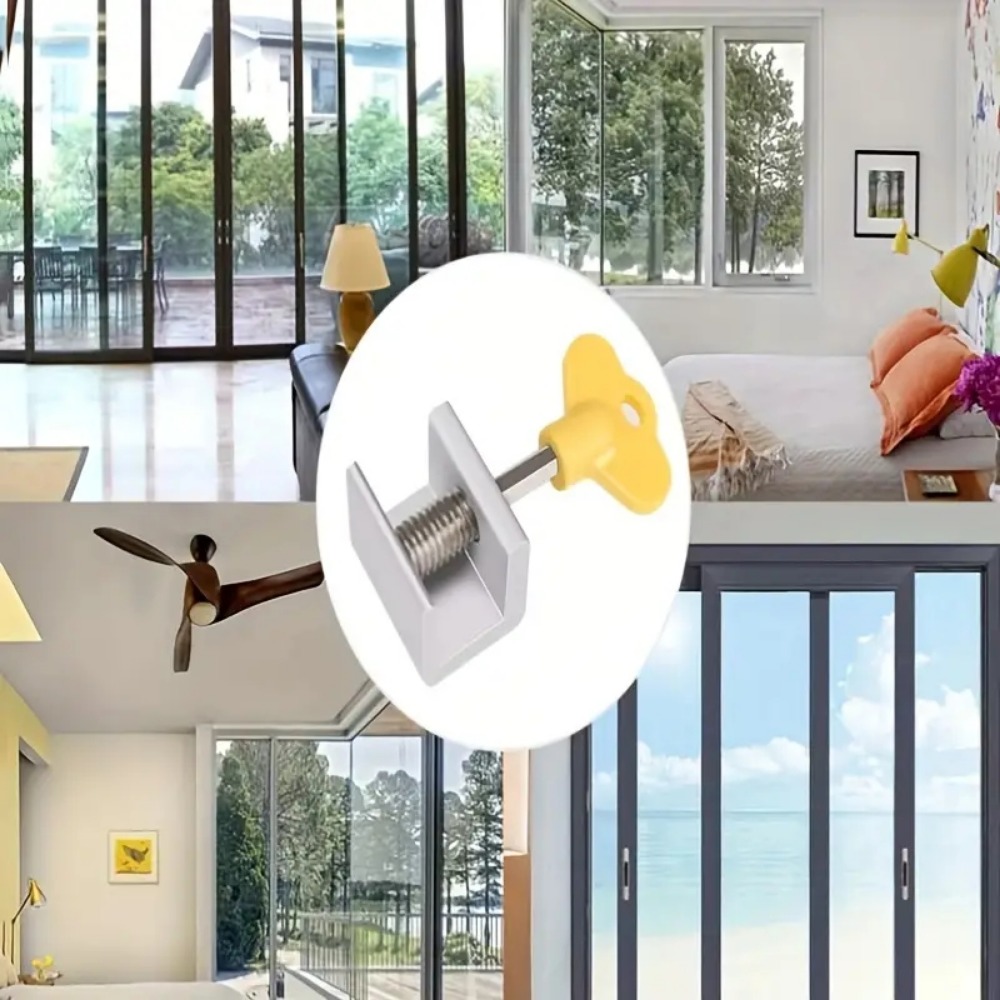 Window Limiter Window Locks No Drilling Window Locks Buckle - Temu
