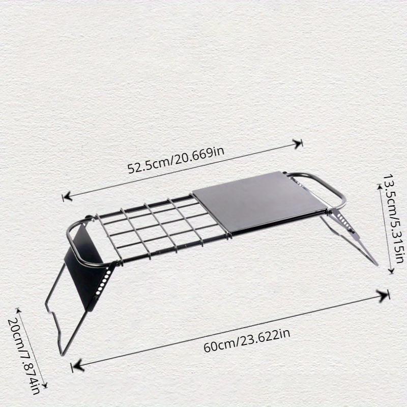 Retractable And Foldable Table Mini Stove Rack Bracket Adjustable ...