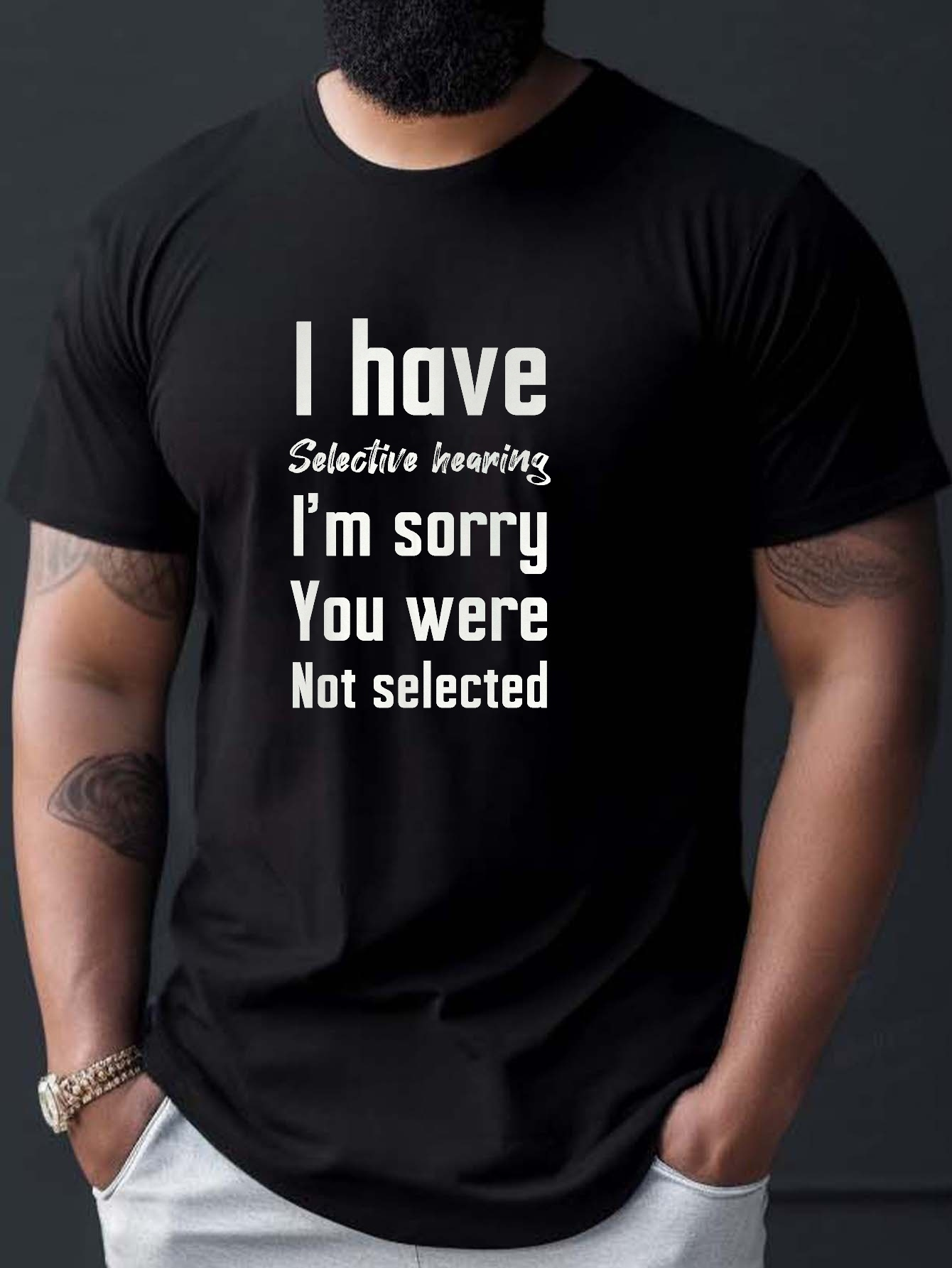 'm sorry not men's t shirt - Temu Ireland
