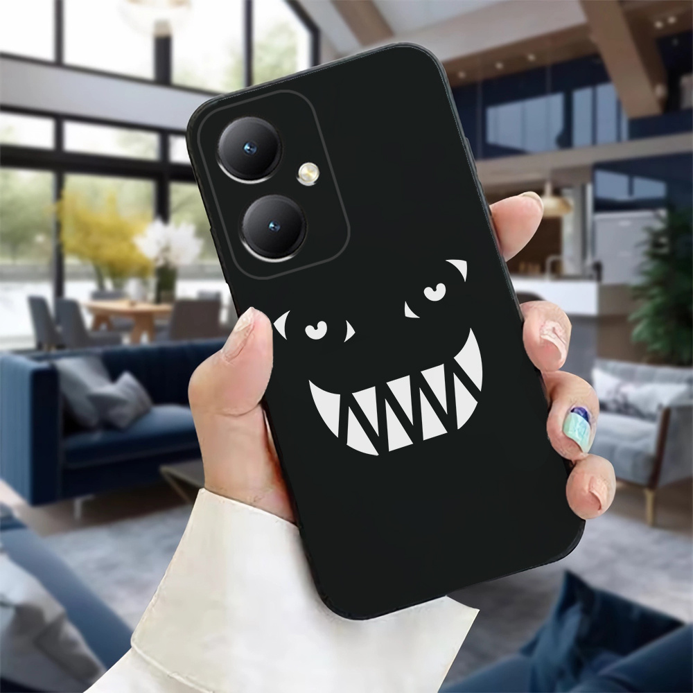 Simple Graffiti Grimace Phone Case Vivo Iqoo 7/iqoo Neo - Temu
