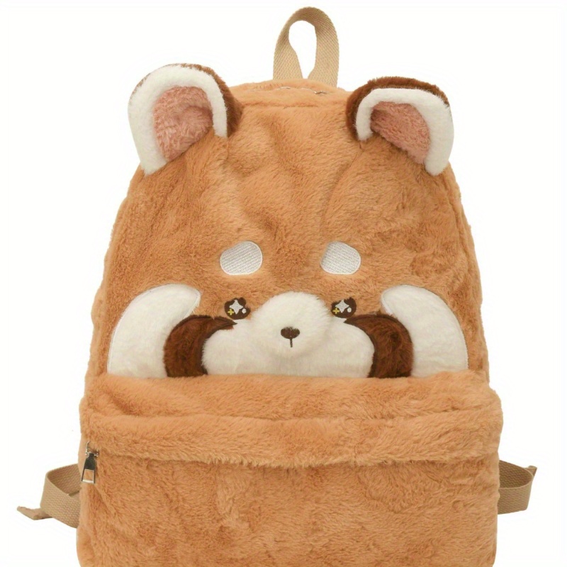 cute cartoon teddy bear plush backpack autumn winter new - Temu Australia
