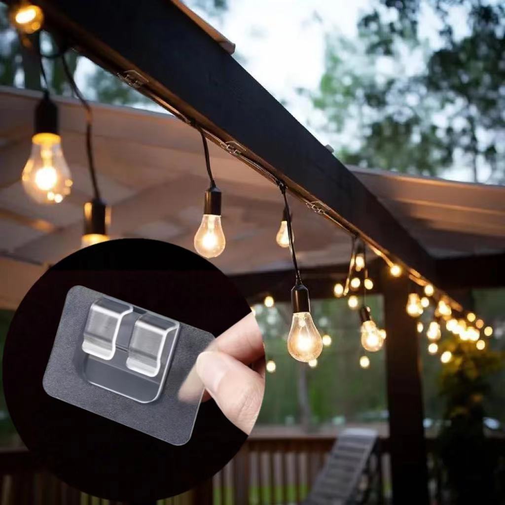 Cable Clips Clear Cord Holders Christmas Light Clips Chord - Temu Australia