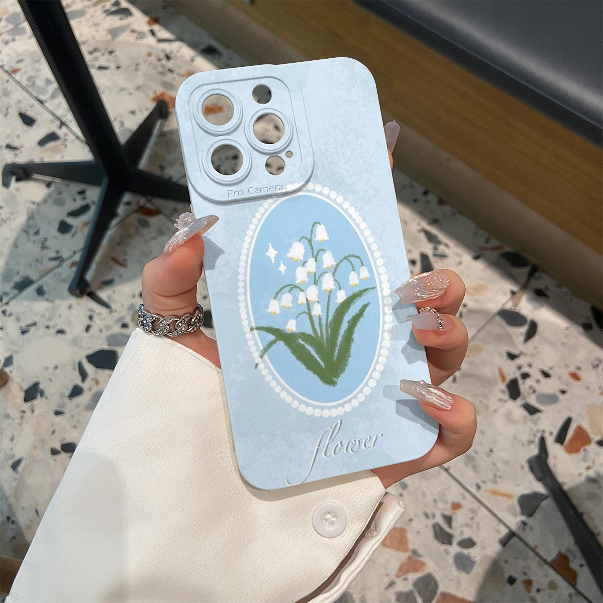 curve rainbow mobile phone shell small tulip gift - Temu Canada