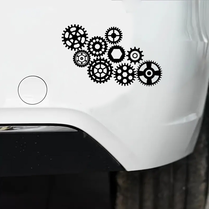 Steampunk Industrial Gears Car Sticker Decal Laptop Bottle - Temu ...