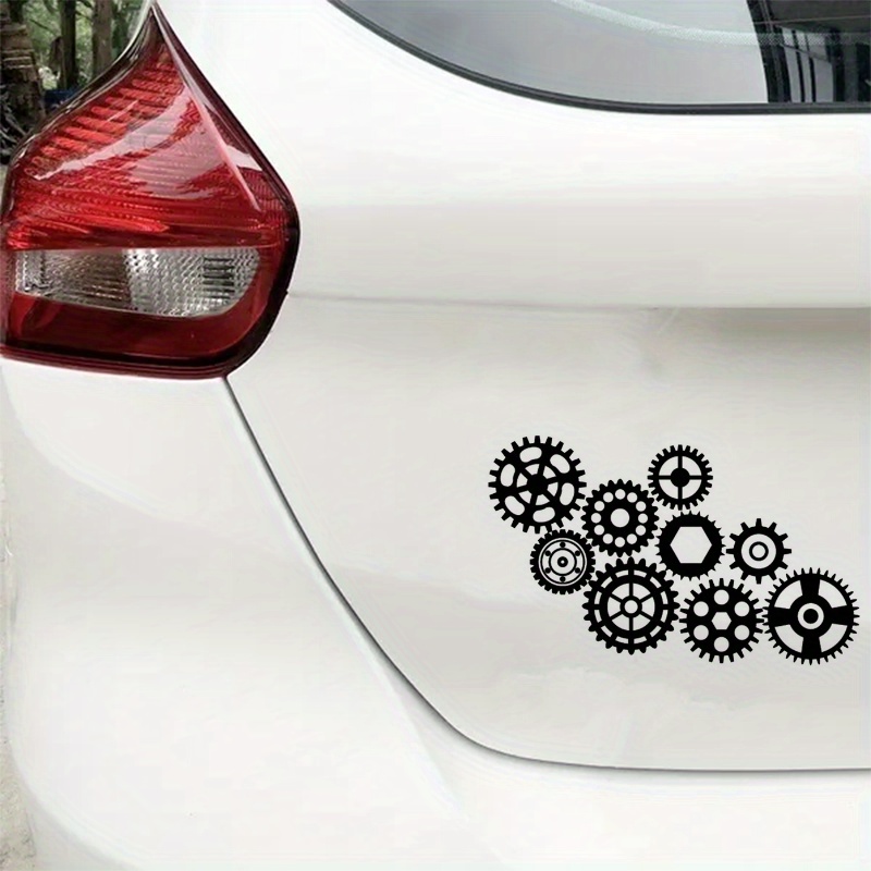Steampunk Industrial Gears Car Sticker Decal Laptop Bottle - Temu ...